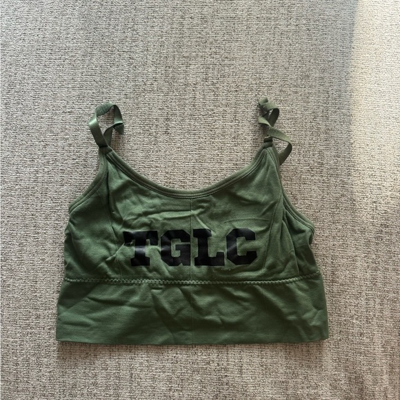 Intimates & Sleepwear | Army Green Tglc Sports Bra | Poshmark